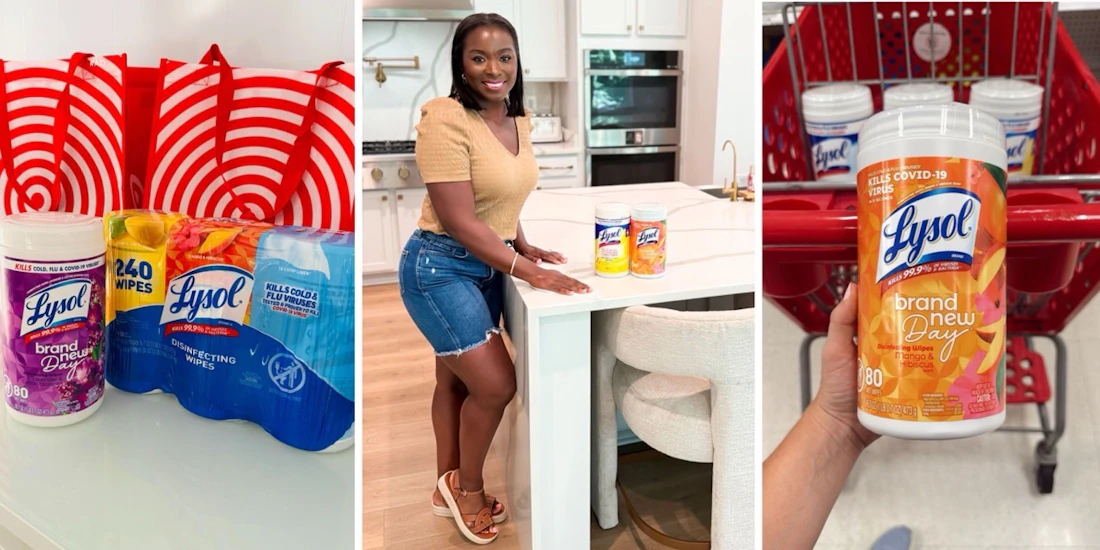 FRESH SCENTS POWERFUL CLEAN LYSOL WIPES ARE BACK AT TARGET | SheSpeaks