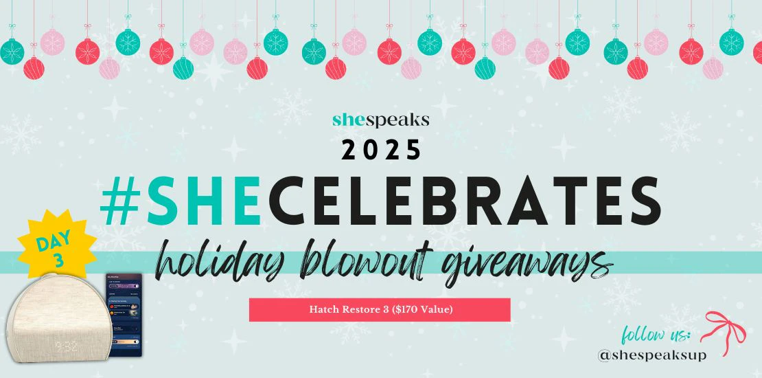 SHECELEBRATES HOLIDAY BLOWOUT DAY 3 WIN A HATCH RESTORE 3 | SheSpeaks