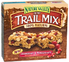 Nature Valley Chewy Trail Mix Cranberry & Pomegranate Review | SheSpeaks